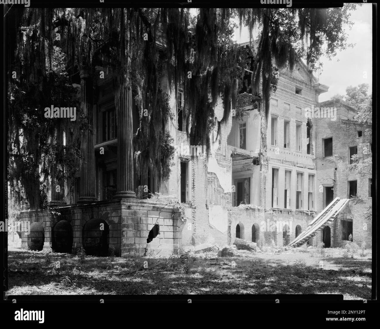Belle Grove, rear, White Castle vic., Iberville Parish, Louisiana ...