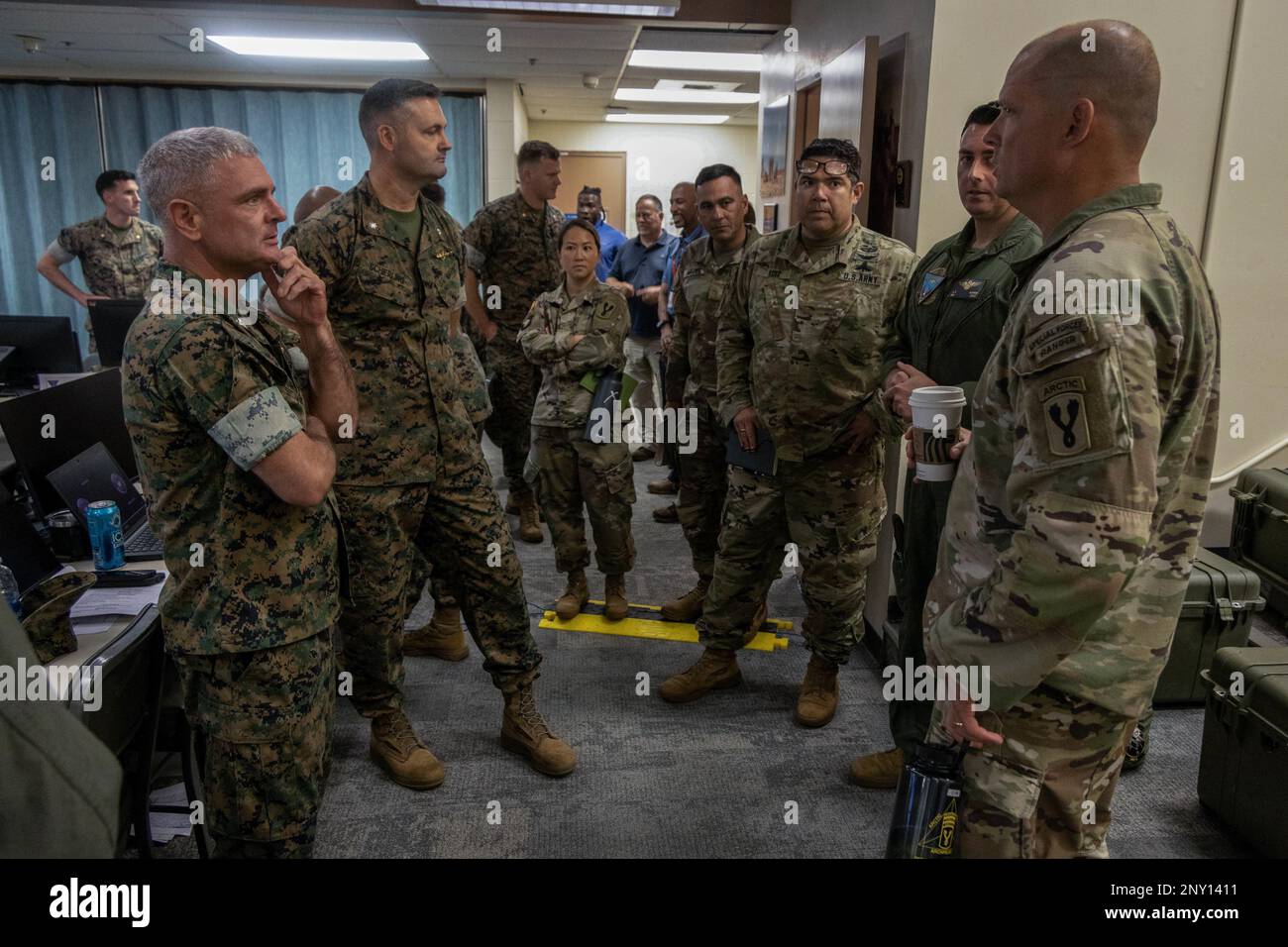 U.S. Army Col. Bryan M. Martin, commanding officer, 196th Infantry ...