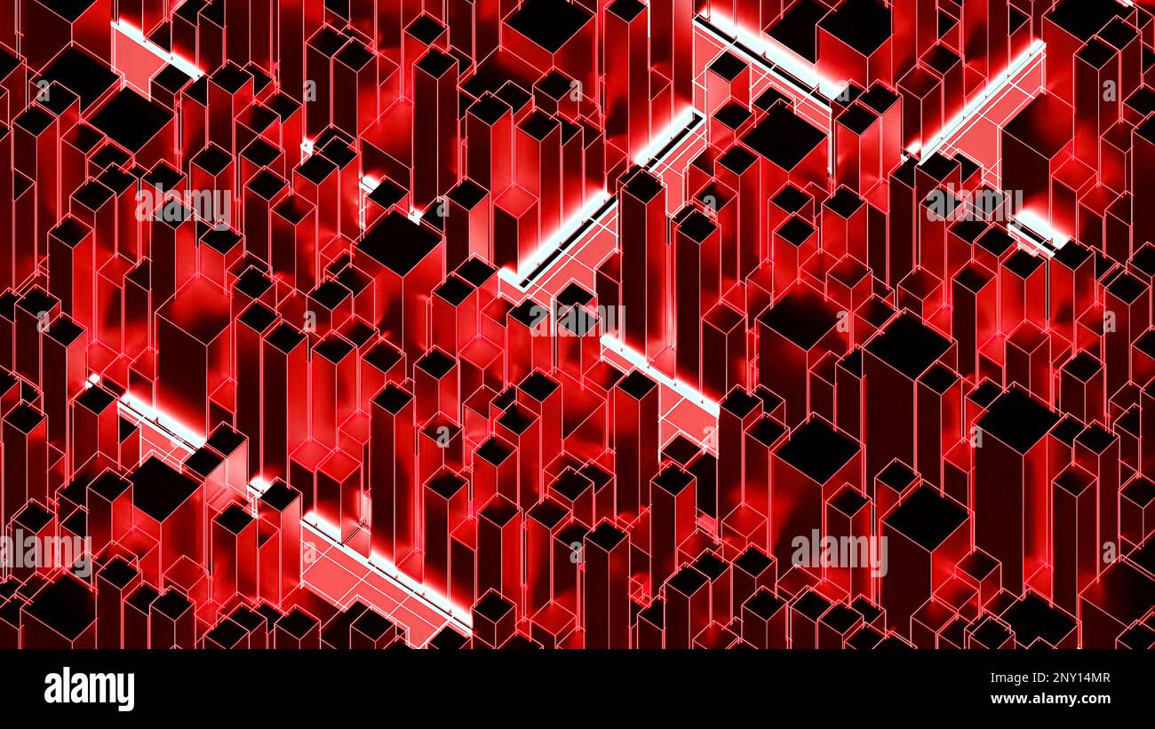 Red Digital Background Designs