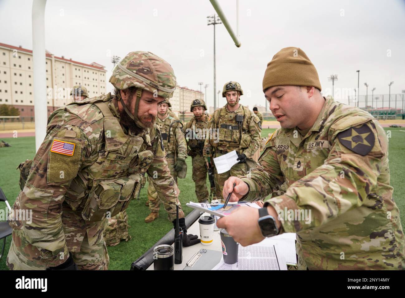 Soldiers across the 2nd Stryker Brigade Combat Team, 2nd Infantry ...