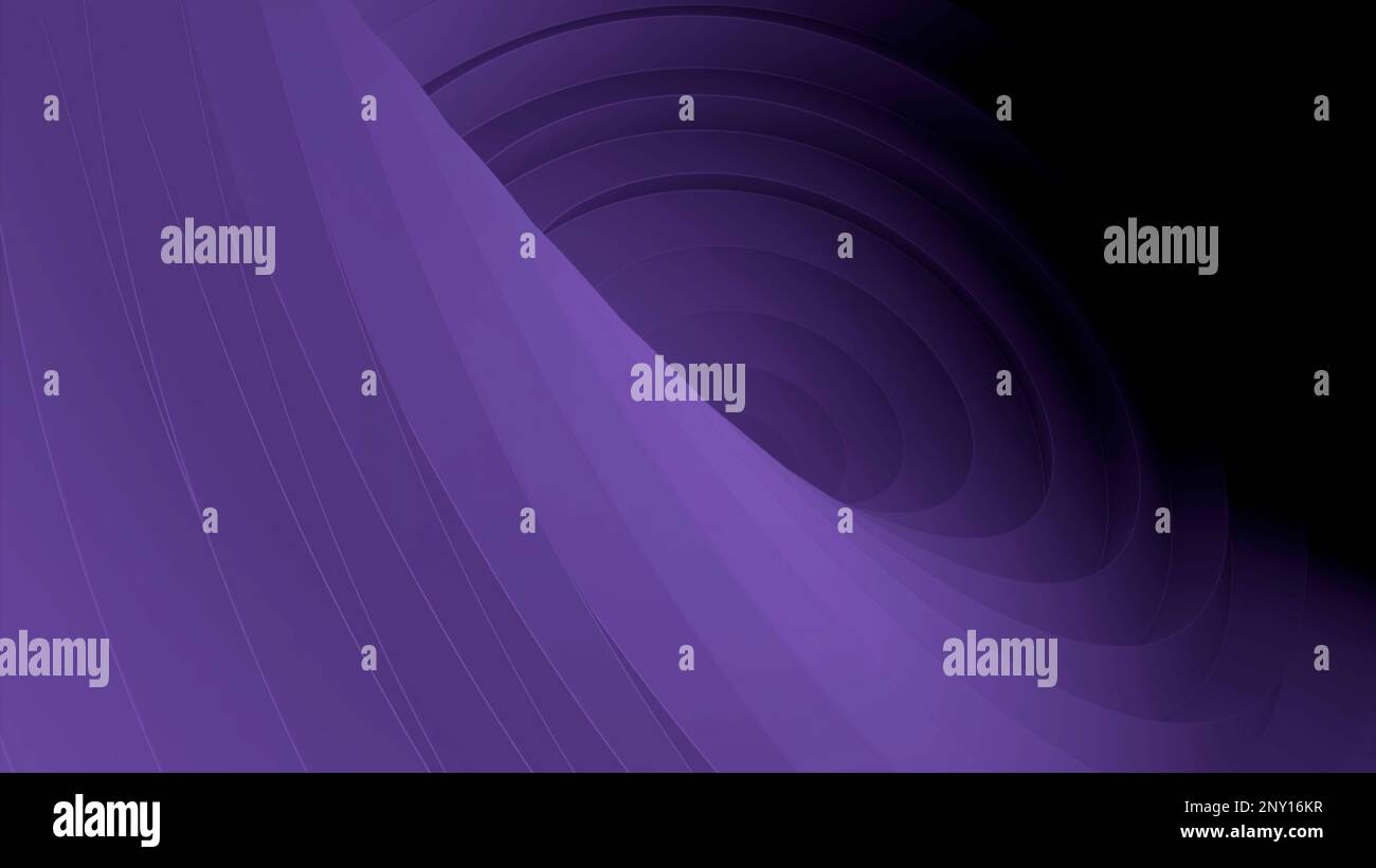 Purple matte background. Design. Lines spreading in different ...