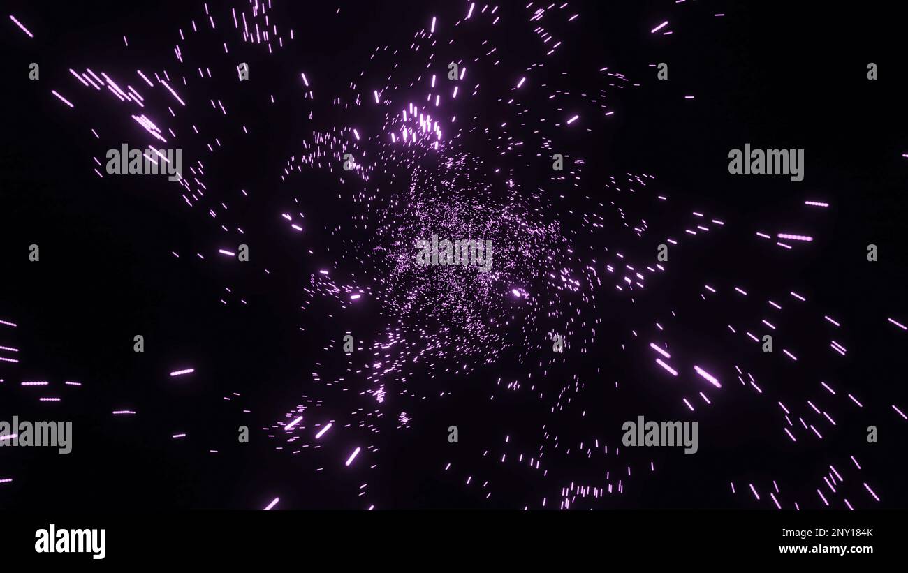 Animated Glitter White Background