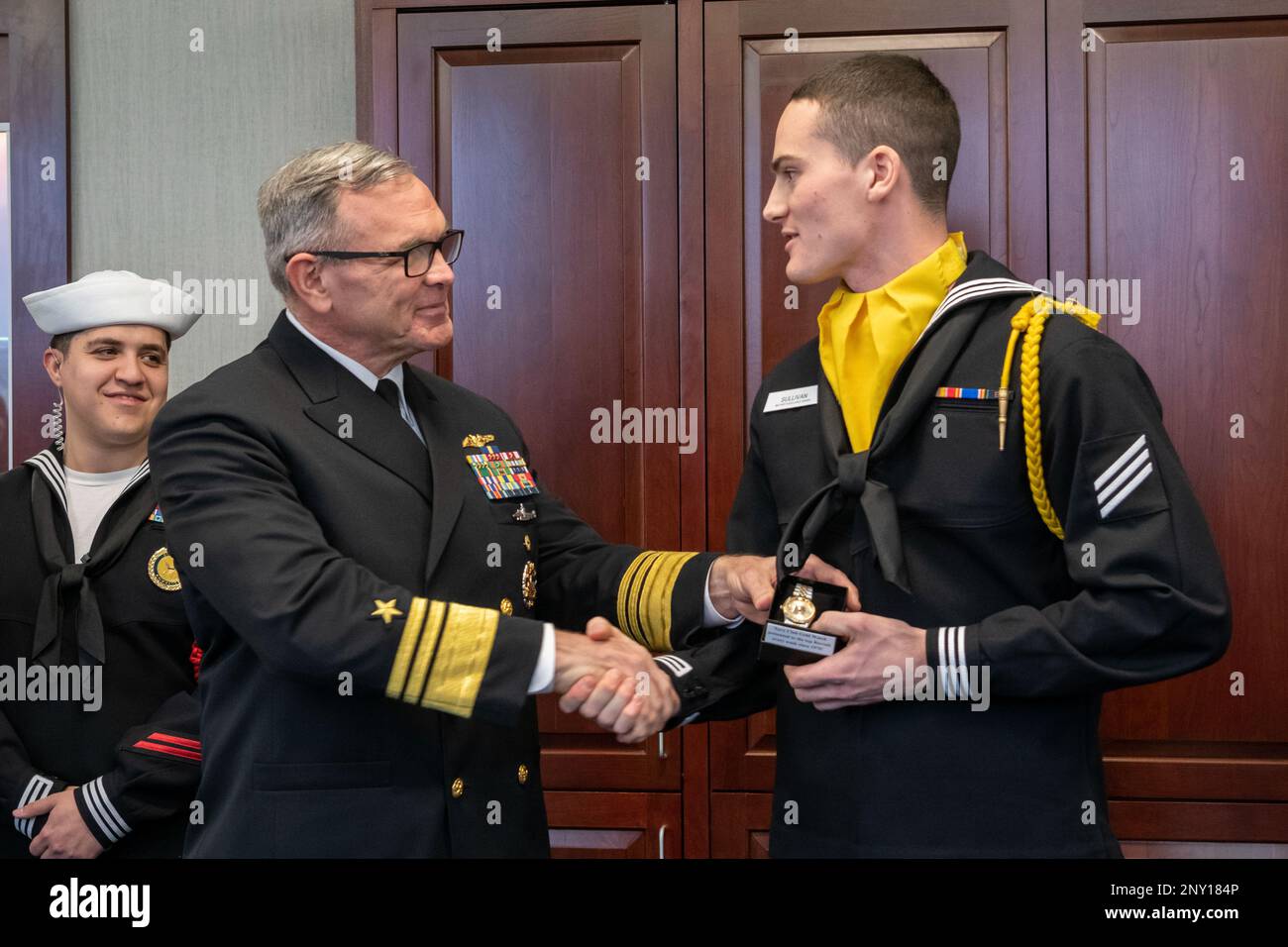 Vice Admiral Jeffrey Trussler, Deputy Chief of Naval Operations for ...