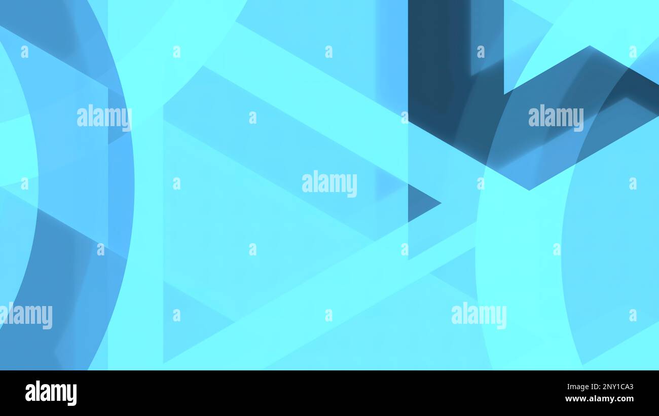 Blue background. Design.Light animation with transparent geometric ...