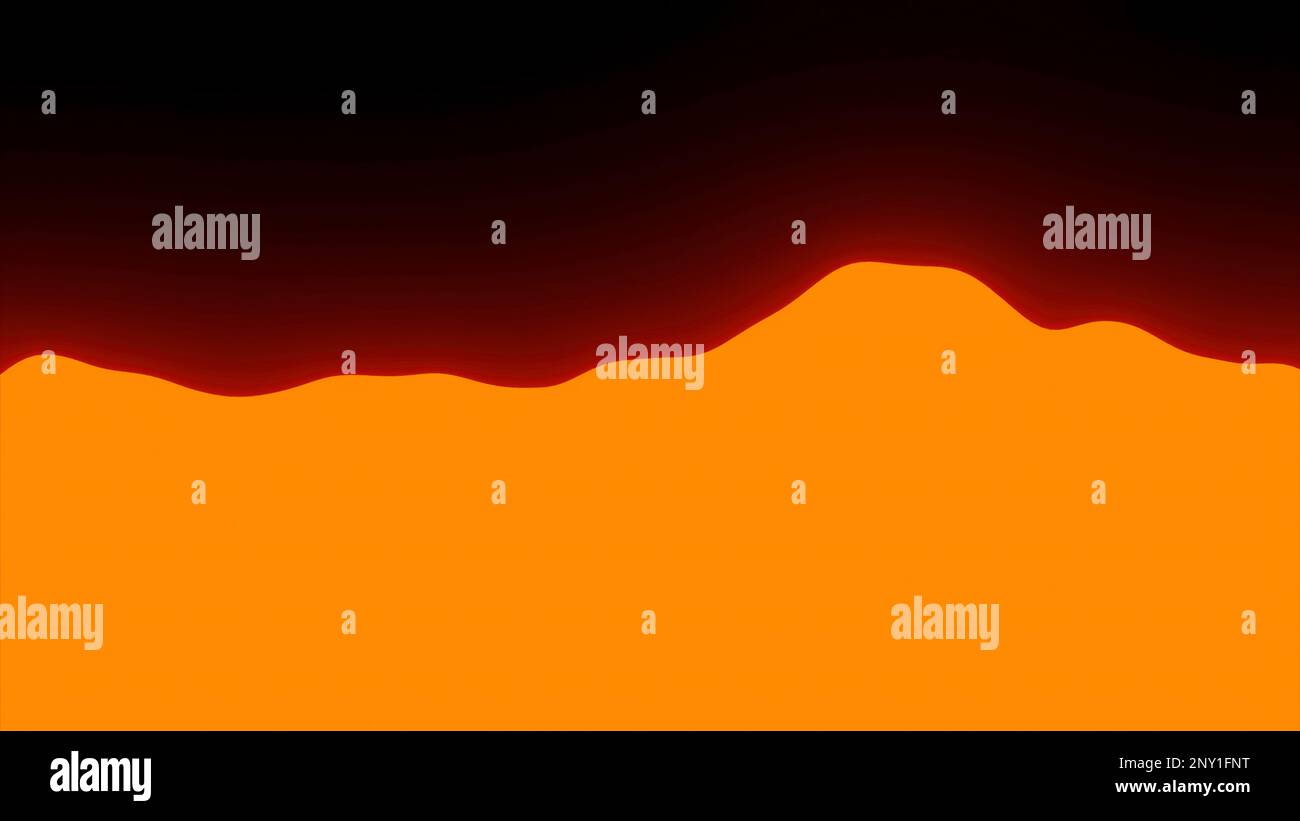 Animated background with wavy liquid line. Design. Simple background ...