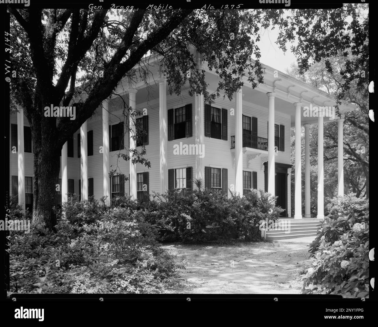 Mobile alabama historic home Black and White Stock Photos & Images - Alamy