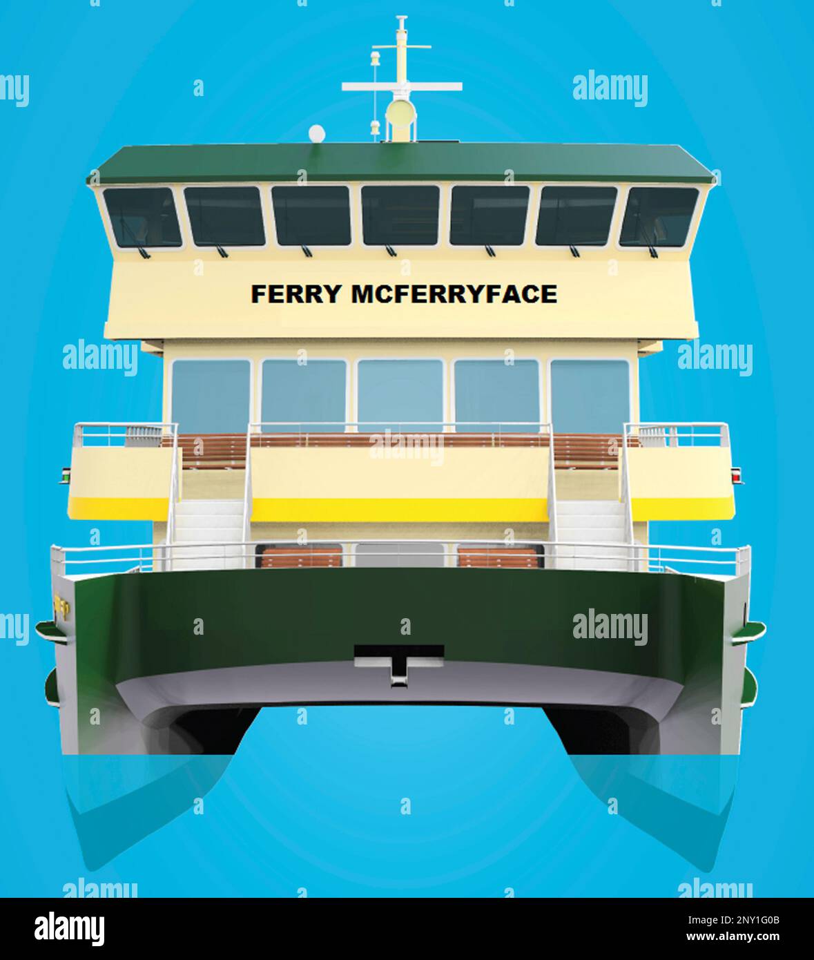 This undated artist's drawing provided by Transport for NSW shows the ...