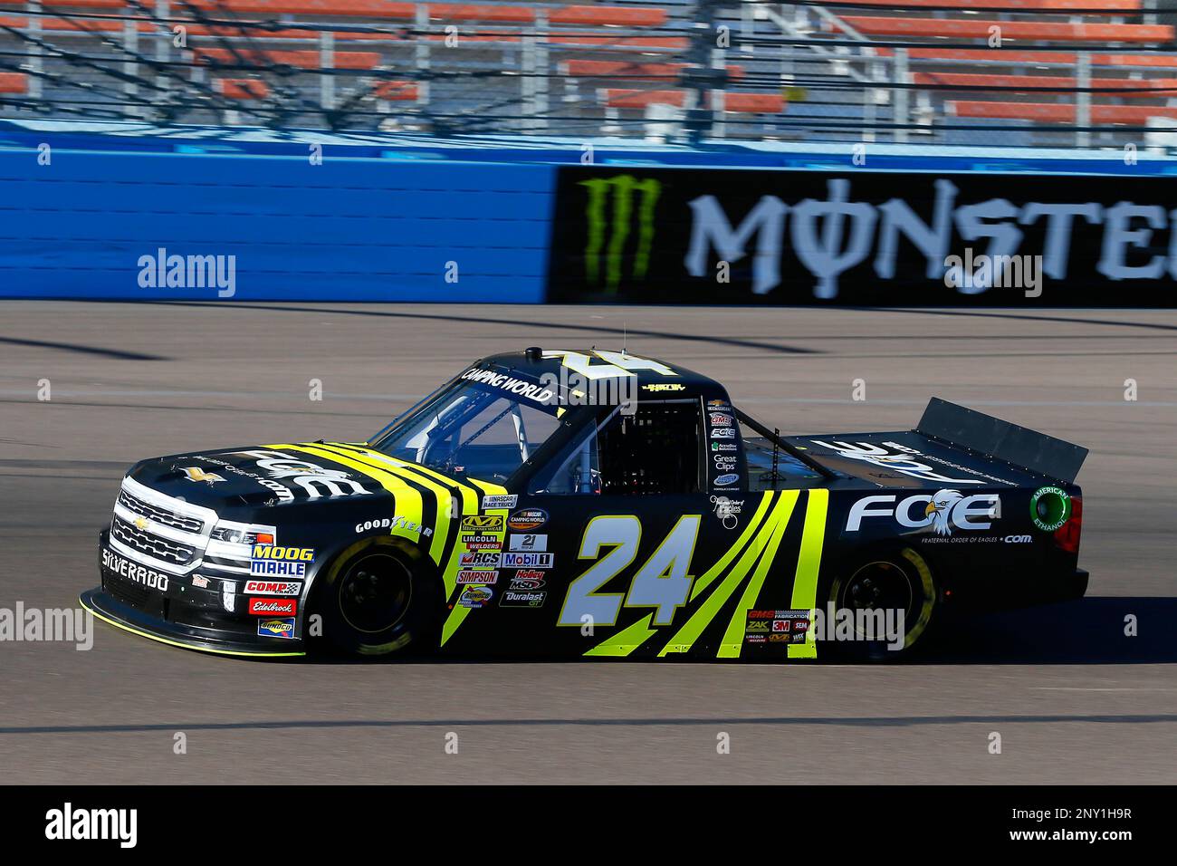 Justin Haley, Fraternal Order of Eagles Chevrolet Silverado during ...