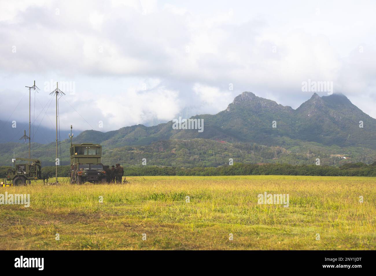 U.S. Marines with Marine Air Control Squadron 4, Marine Air Control ...