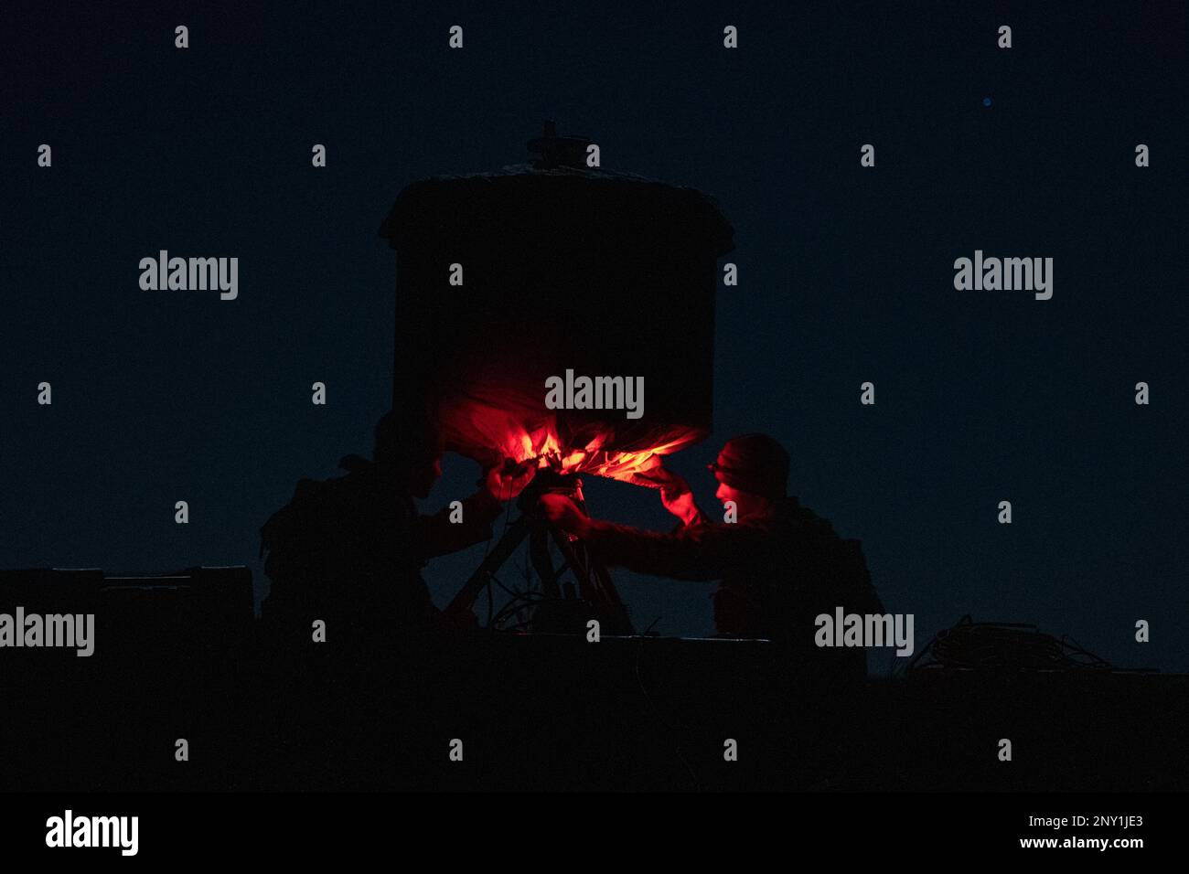 U.S. Marines with Sierra Battery, Battalion Landing Team 1/6, 26th ...