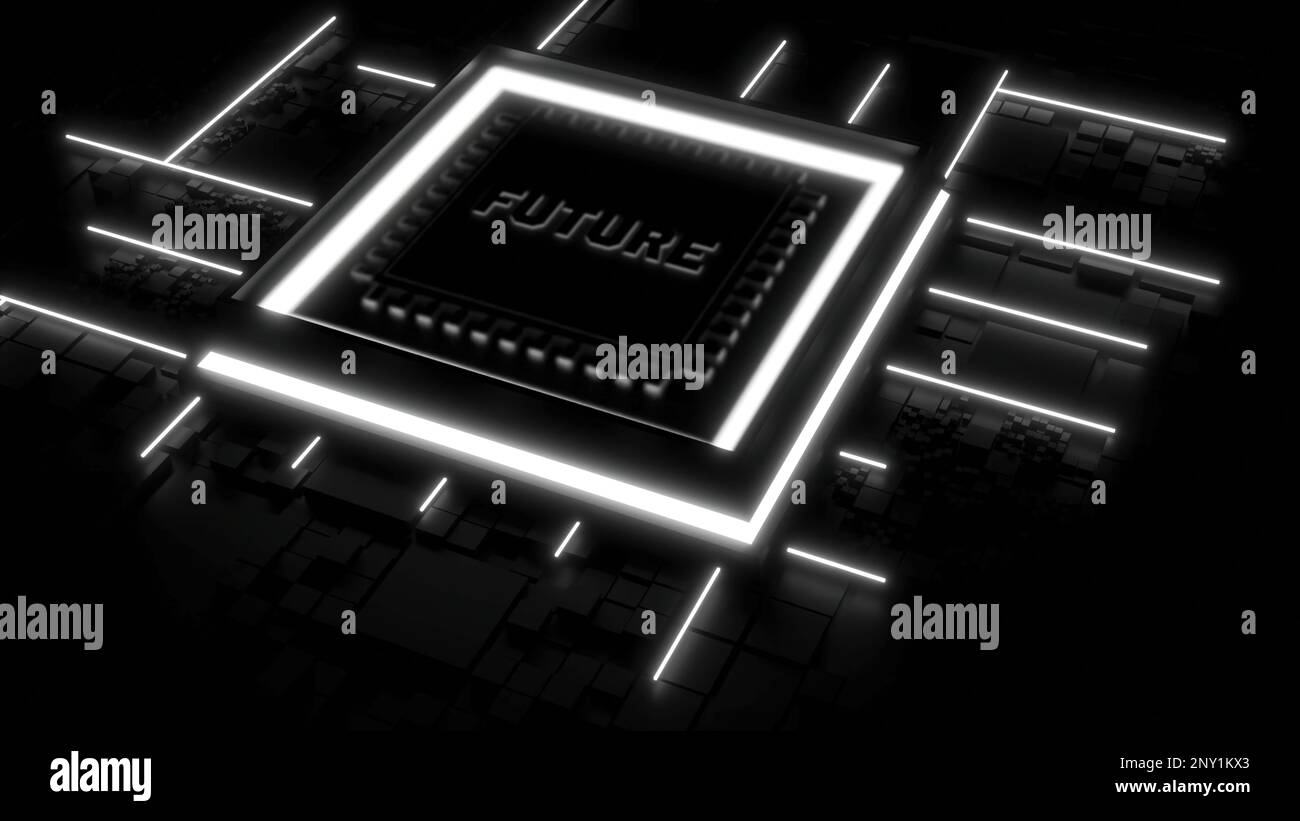 Animation digital computer circuit board hi-res stock photography and ...