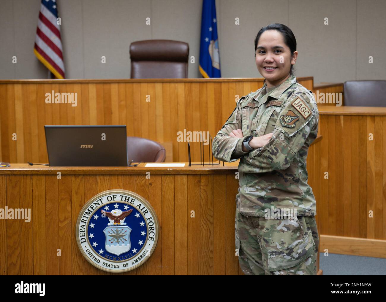 Senior Airman Issey Jeorgina Silva, 8th Fighter Wing judge advocate ...