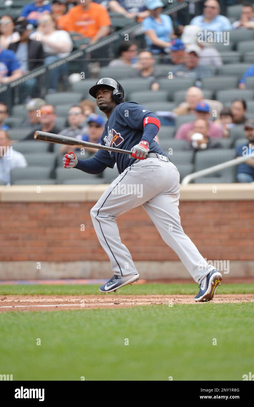 Atlanta Braves infielder Adonis Garcia (13) during game against the New ...