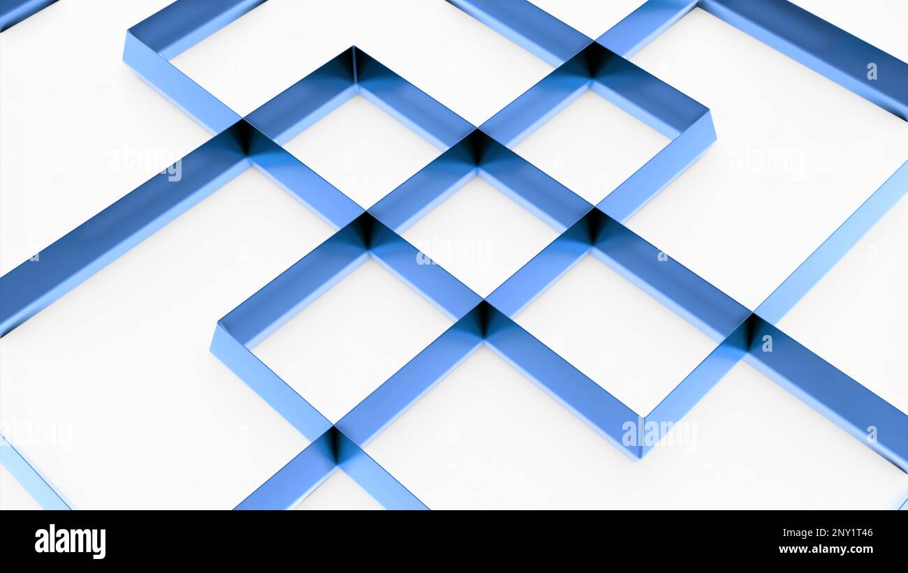 White floor. Design.A light background with a separating blue and green ...