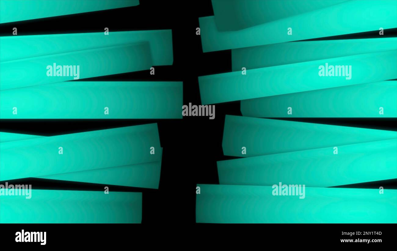 Black background. Motion. Green stripes in the animation that twitch in ...