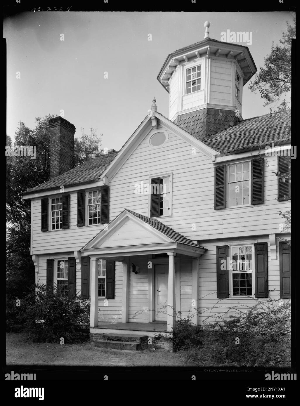 Cupola House, Edenton, Chowan County, North Carolina. Carnegie Survey ...