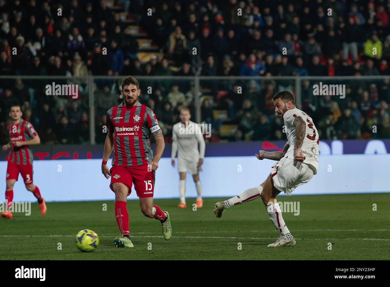 Cremona, Italy. 28th Feb, 2023. Italy, Cremona, feb 28 2023: Leonardo ...
