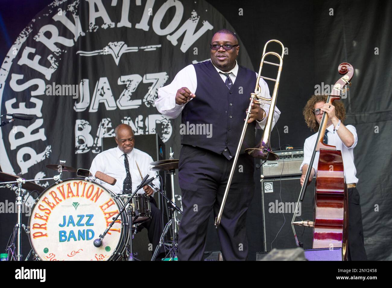 Ronell Johnson of Preservation Hall performs during the 3rd Annual ...