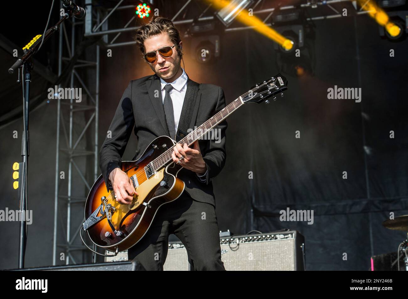 Daniel Alexander Kessler of Interpol performs during the 3rd Annual ...