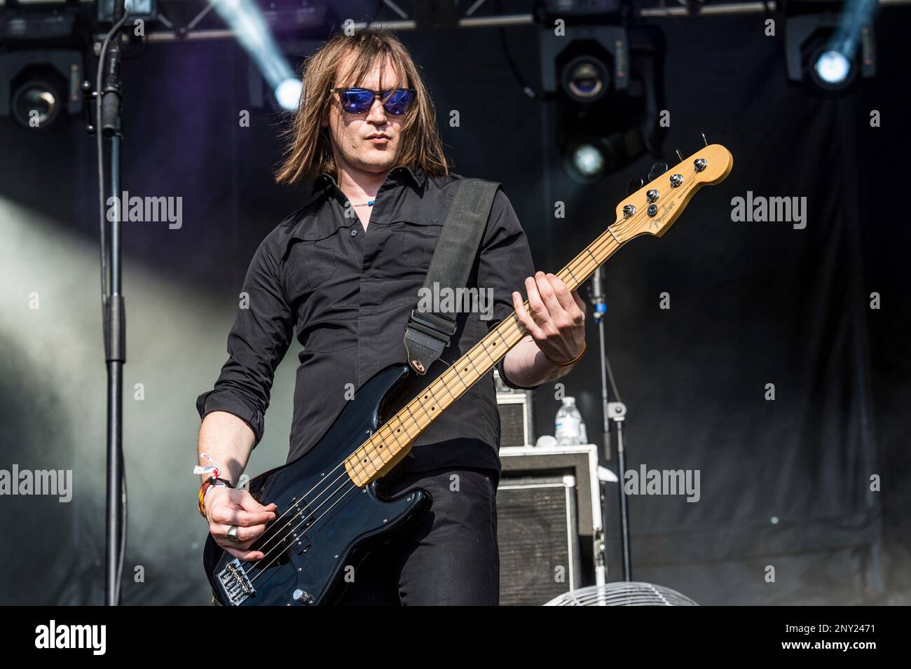Carlos Dengler Of Interpol Performs During The 3rd Annual Shaky Knees
