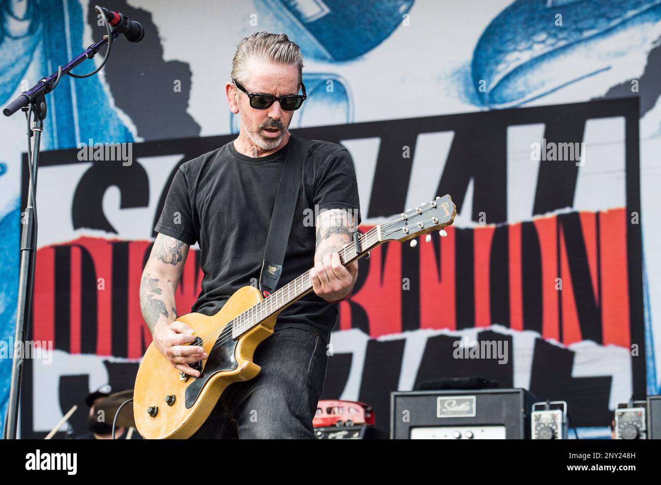 Jonny Wickersham of Social Distortion performs during the 3rd Annual ...