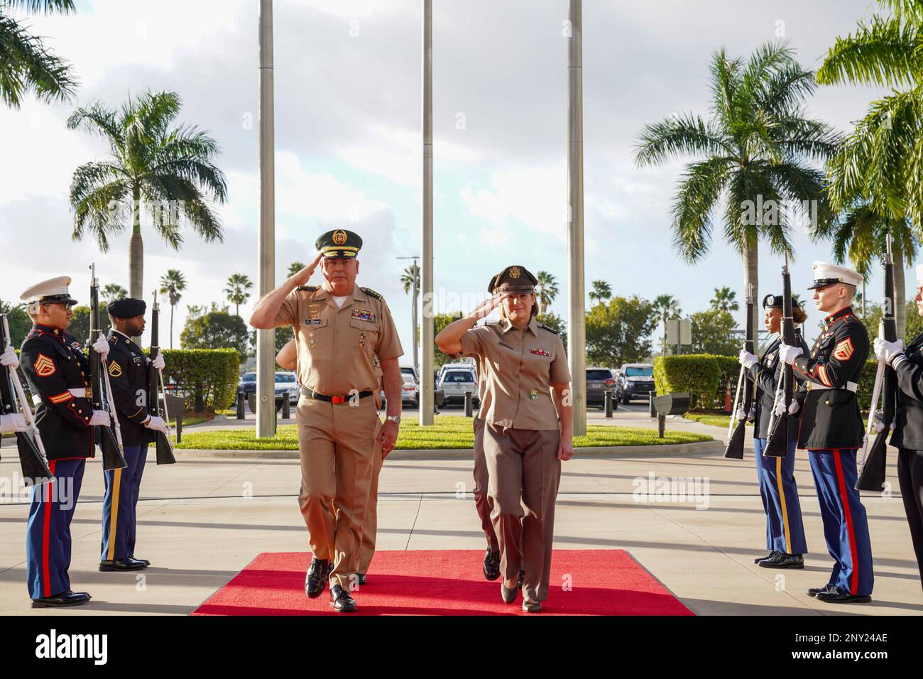 230125-N-DL524-1011 MIAMI (Jan. 25, 2023) U.S. Army Gen. Laura ...