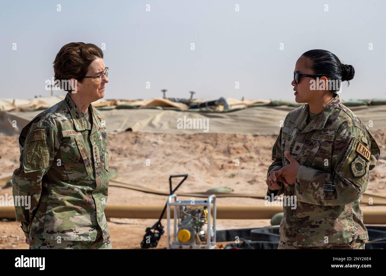U.S. Air Force Gen. Jacqueline Van Ovost, U.S. Transportation Command ...