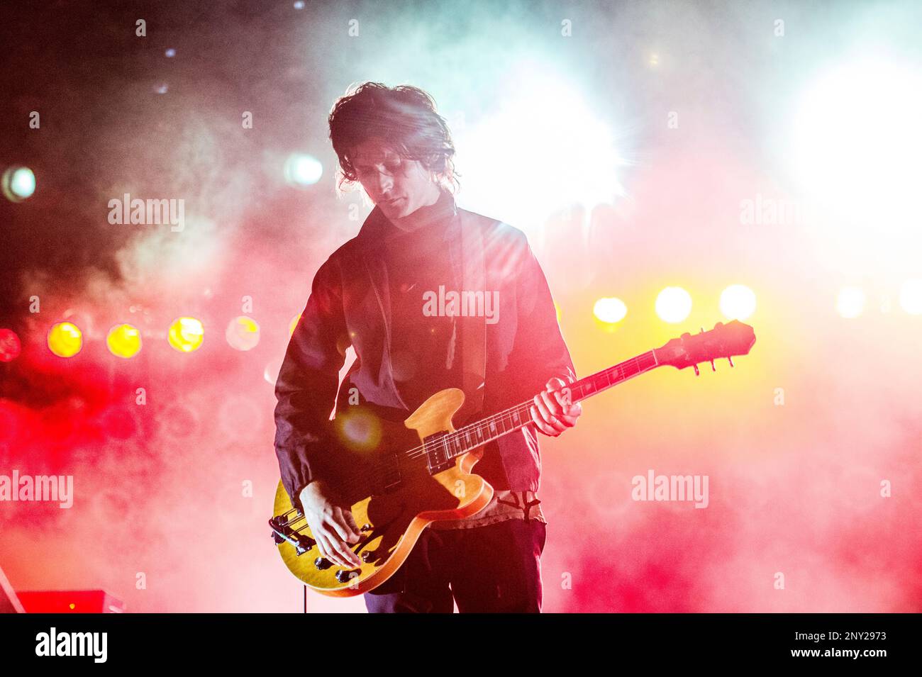 Nick Valensi of The Strokes performs during the 3rd Annual Shaky Knees ...