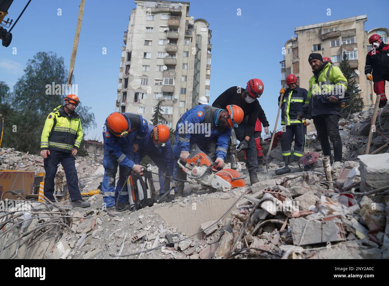 Antakya, Hatay, Turkey - February 11th, 2023: Turkey Earthquake ...
