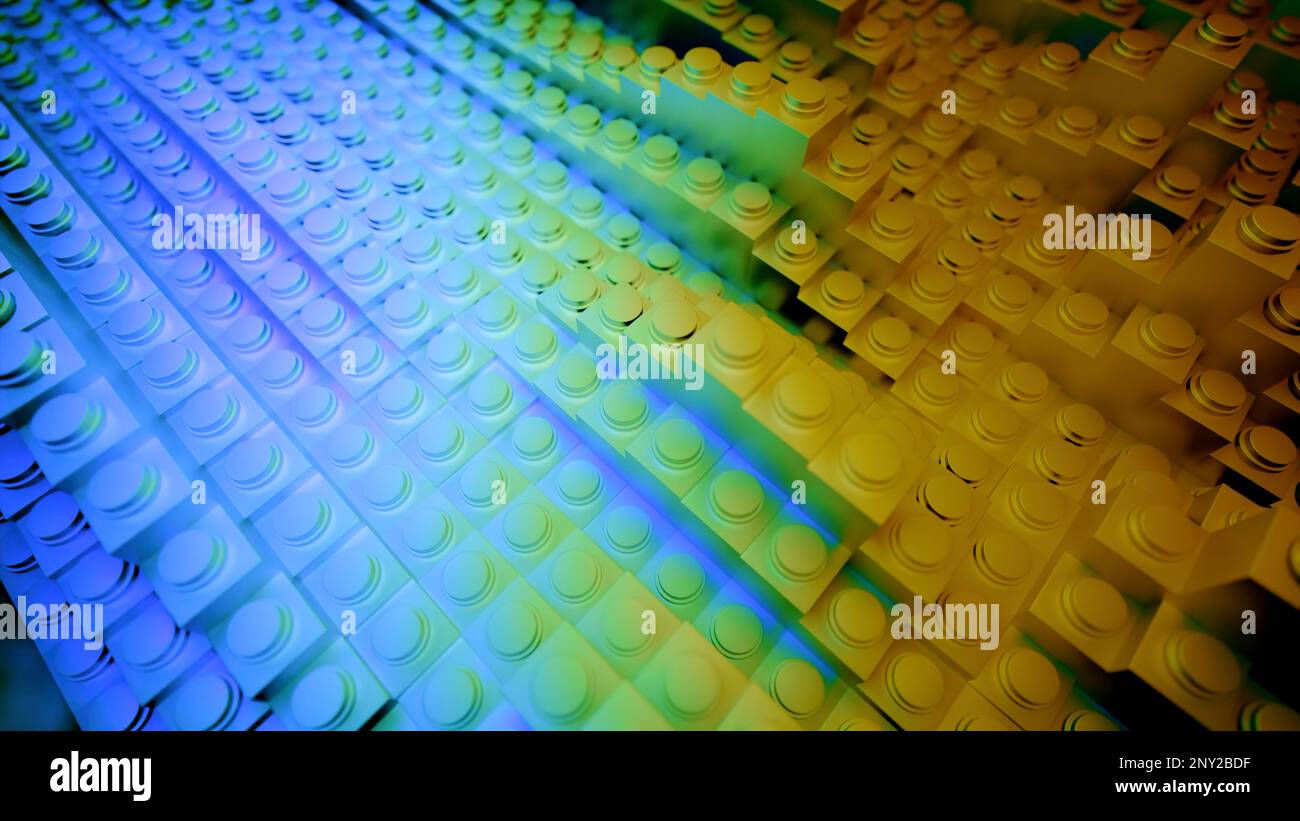 Moving Wavy Lines With Buttons Design Abstract 3d Stripes With Circles Move In Waves On