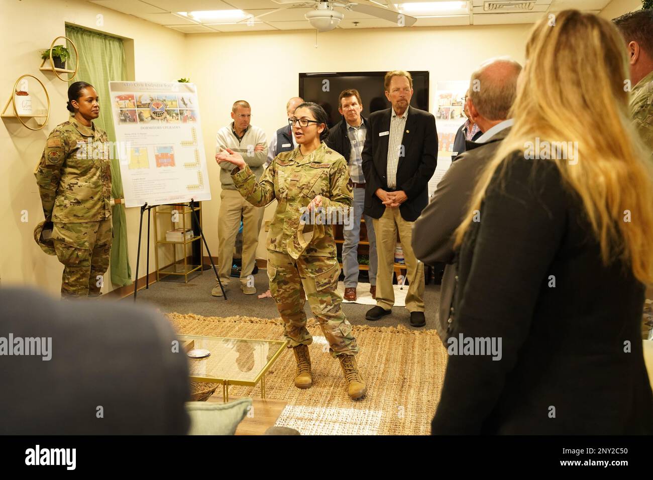 U.S. Air Force Staff Sgt. Rowan Torres, Airman assigned to the 633rd ...