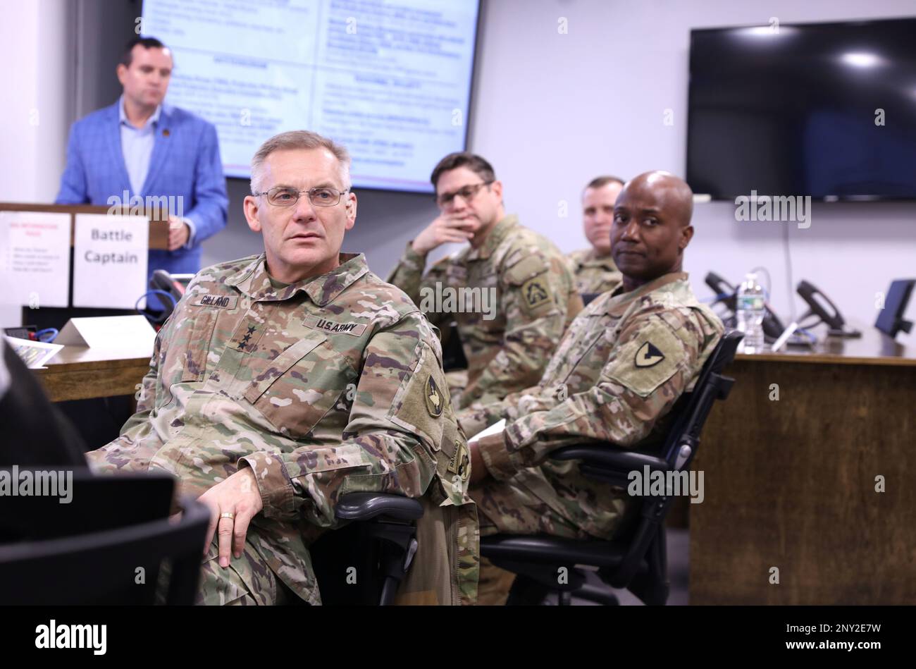 LTG Steven Gilland, Superintendent of the United States Military ...