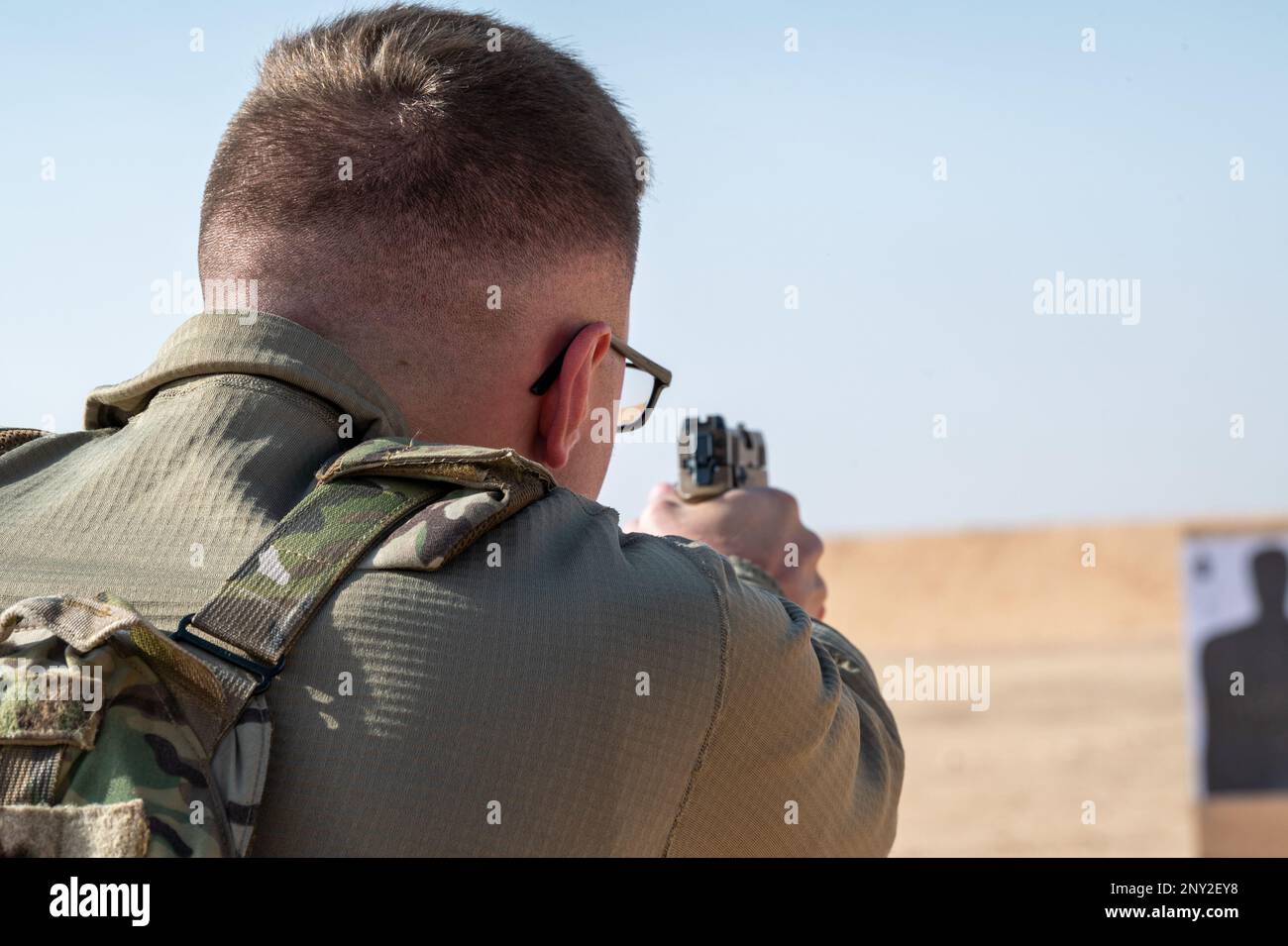 U.S. Air Force Airman 1st Sgt. Joshua Claxton, with the 378th ...