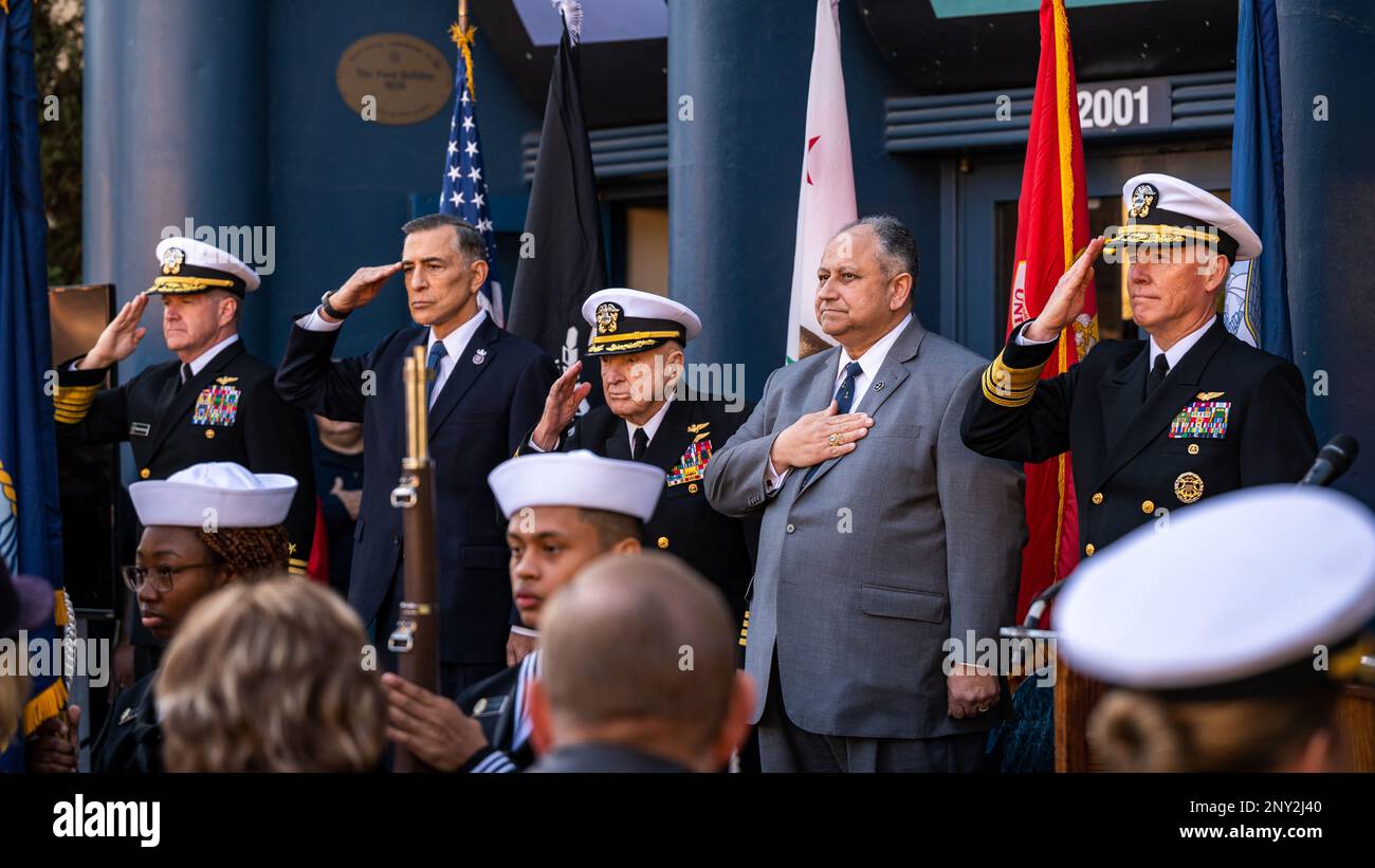 SAN DIEGO (Jan. 20, 2023) — (from left) Adm. Samuel J. Paparo, U.S. Rep ...
