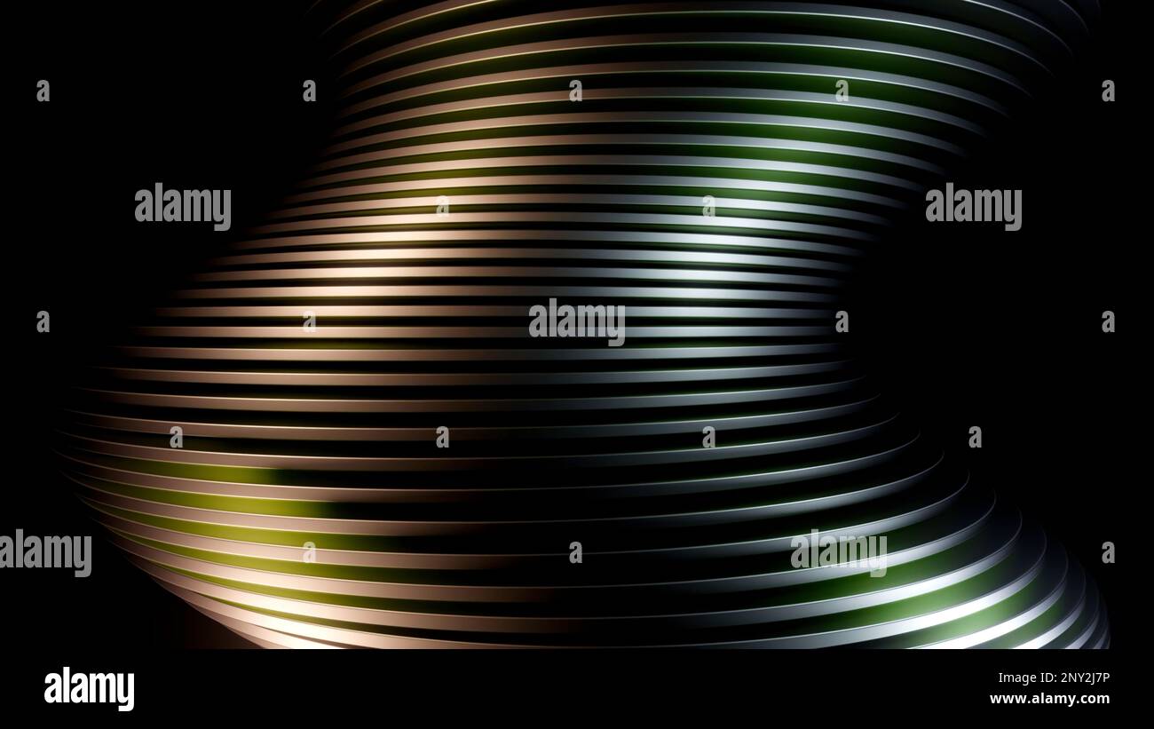 Abstract spiral rotating glow lines, computer generated background ...