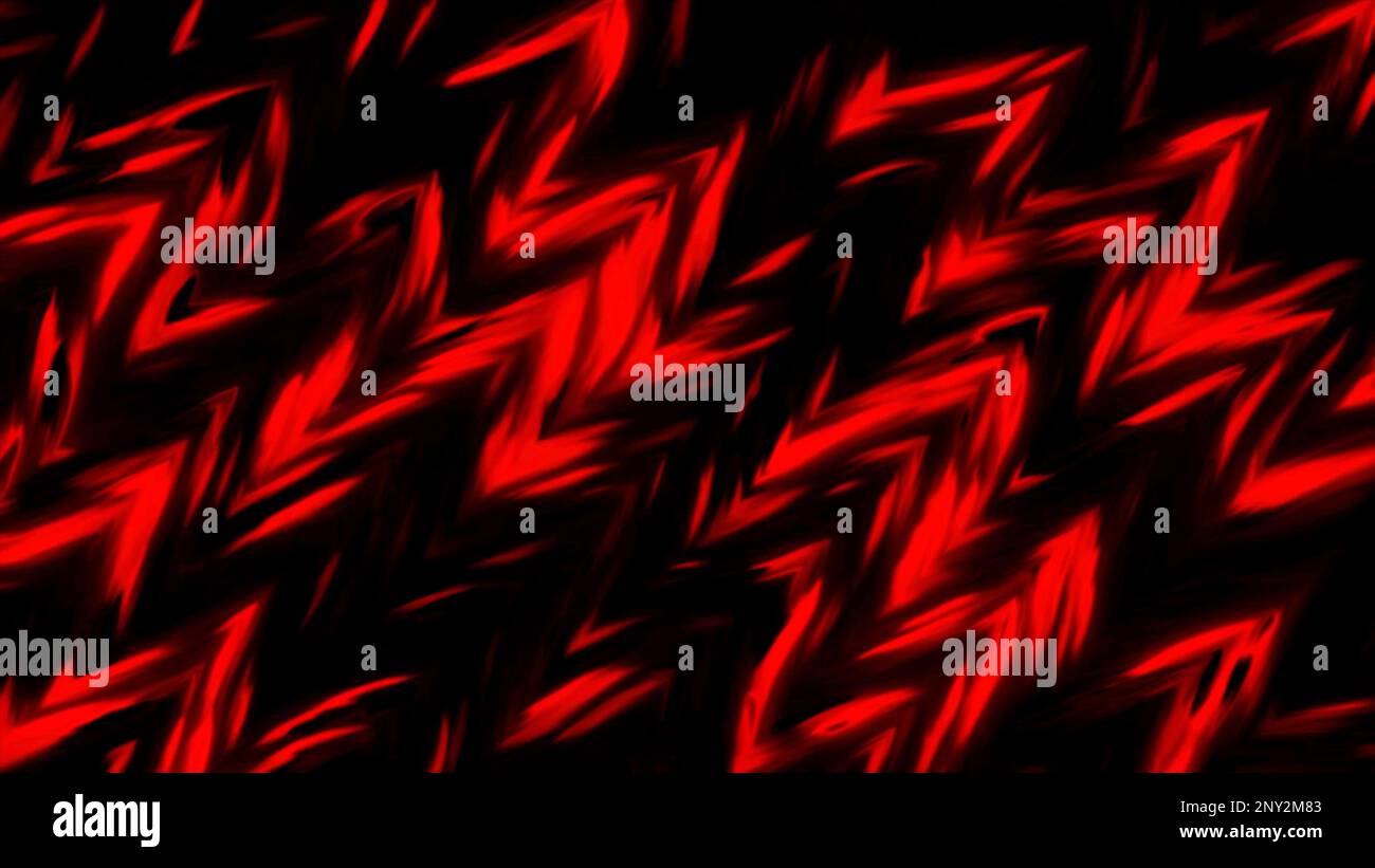 Endlessly Moving Zigzag Pattern On A Black Background Motion Colorful Lines Creating Zigzag