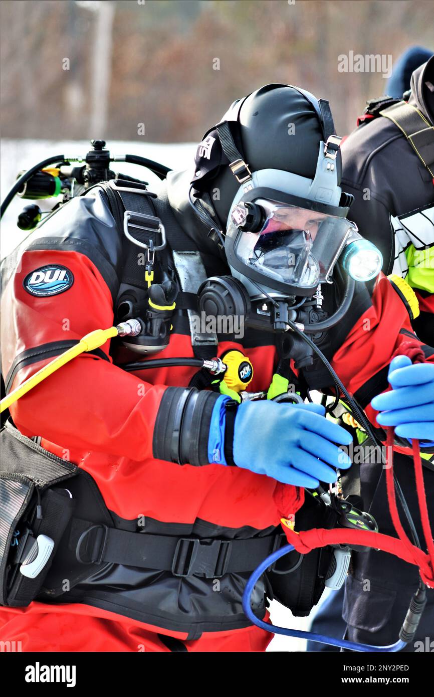 Firefighters with the Directorate of Emergency Services Fire Department ...