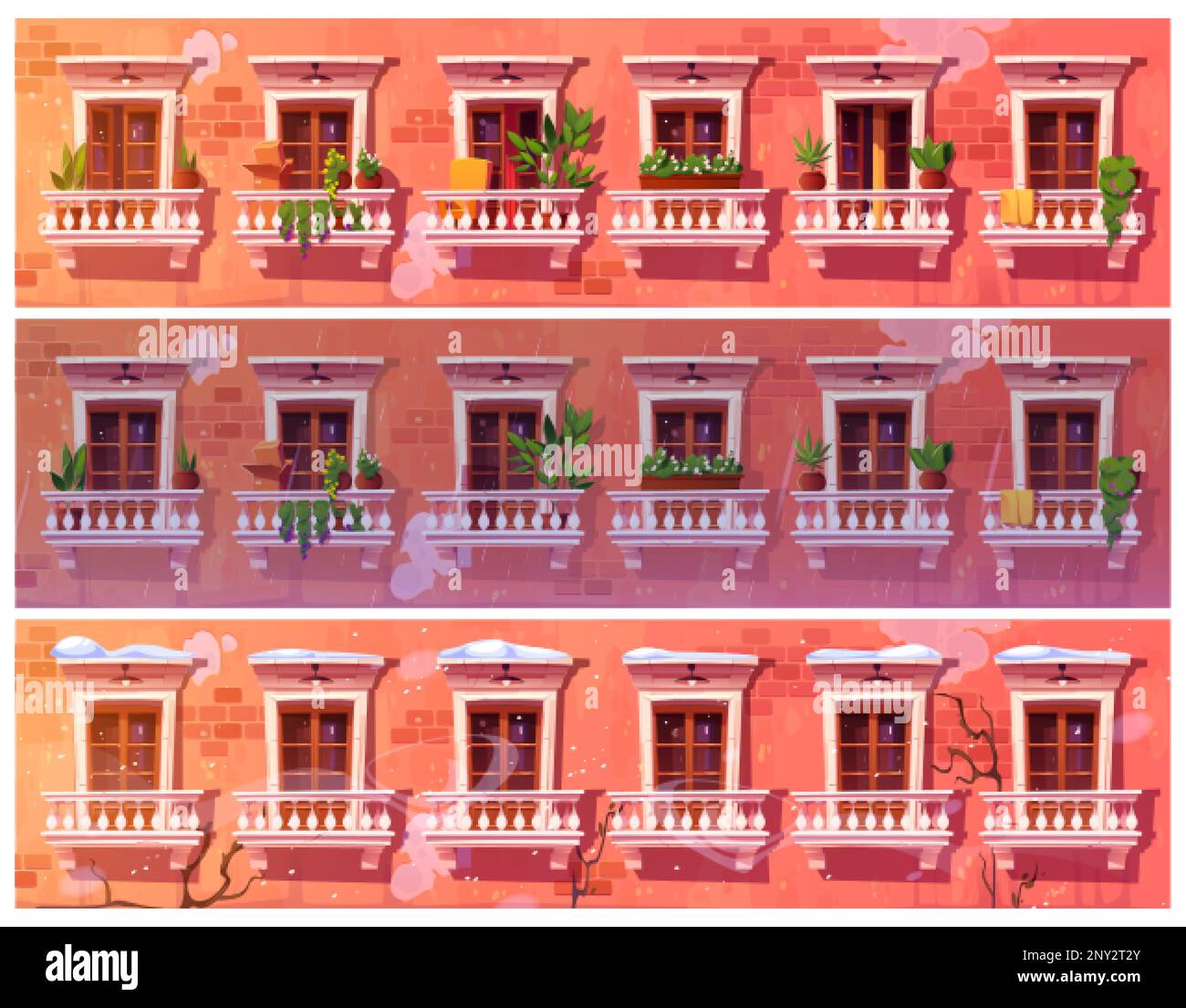 Balustrade italy Stock Vector Images - Alamy