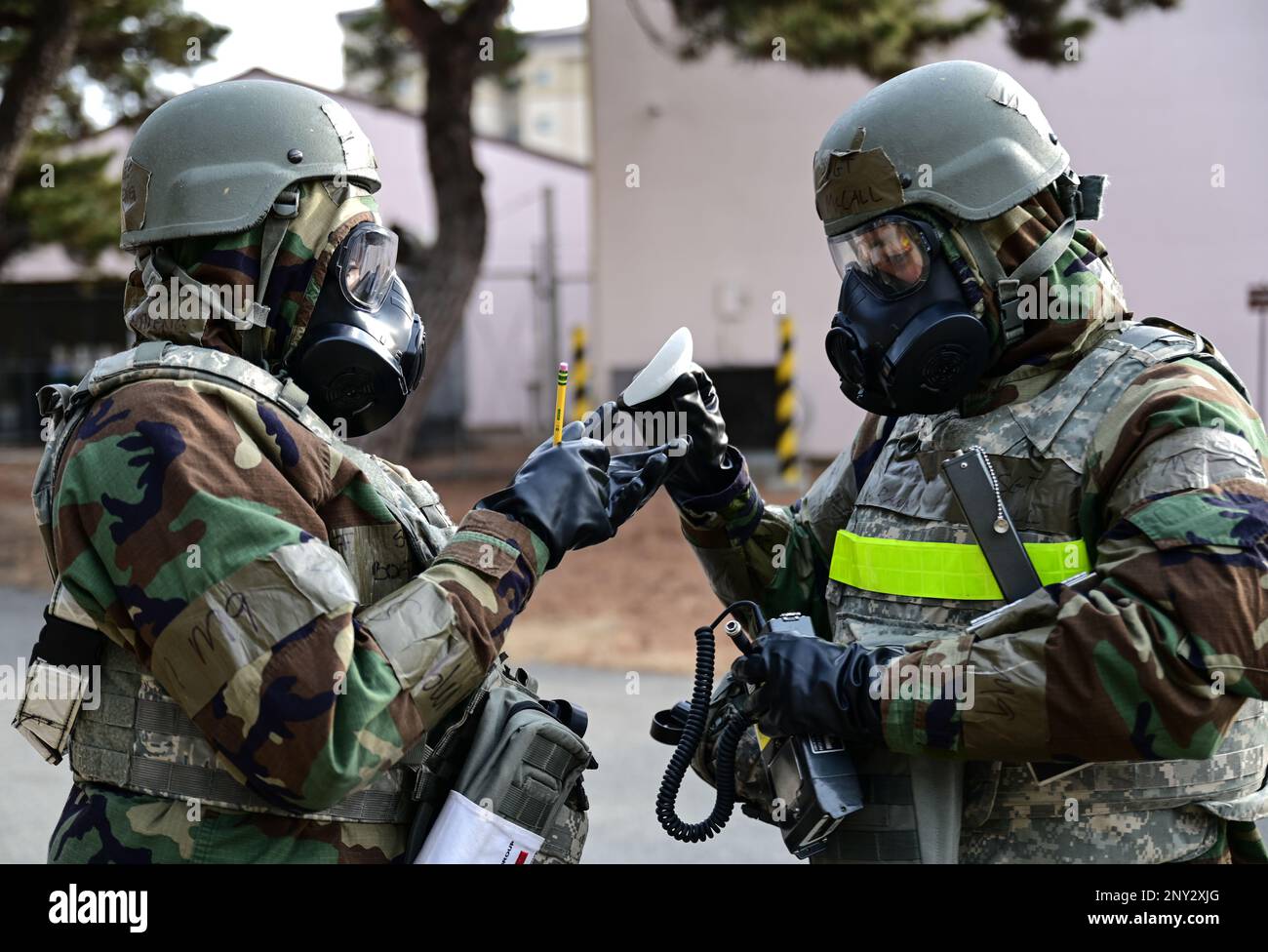Staff Sgts. Linda Boateng (left), and Frank McCall, 8th Healthcare ...