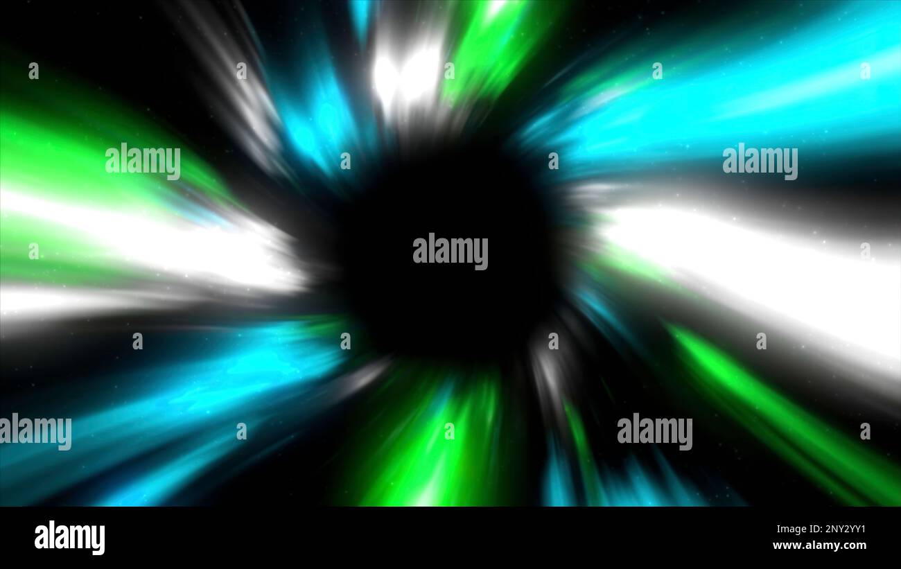 Abstract colorful vortex time portal. Motion. Fantastic animation of an ...