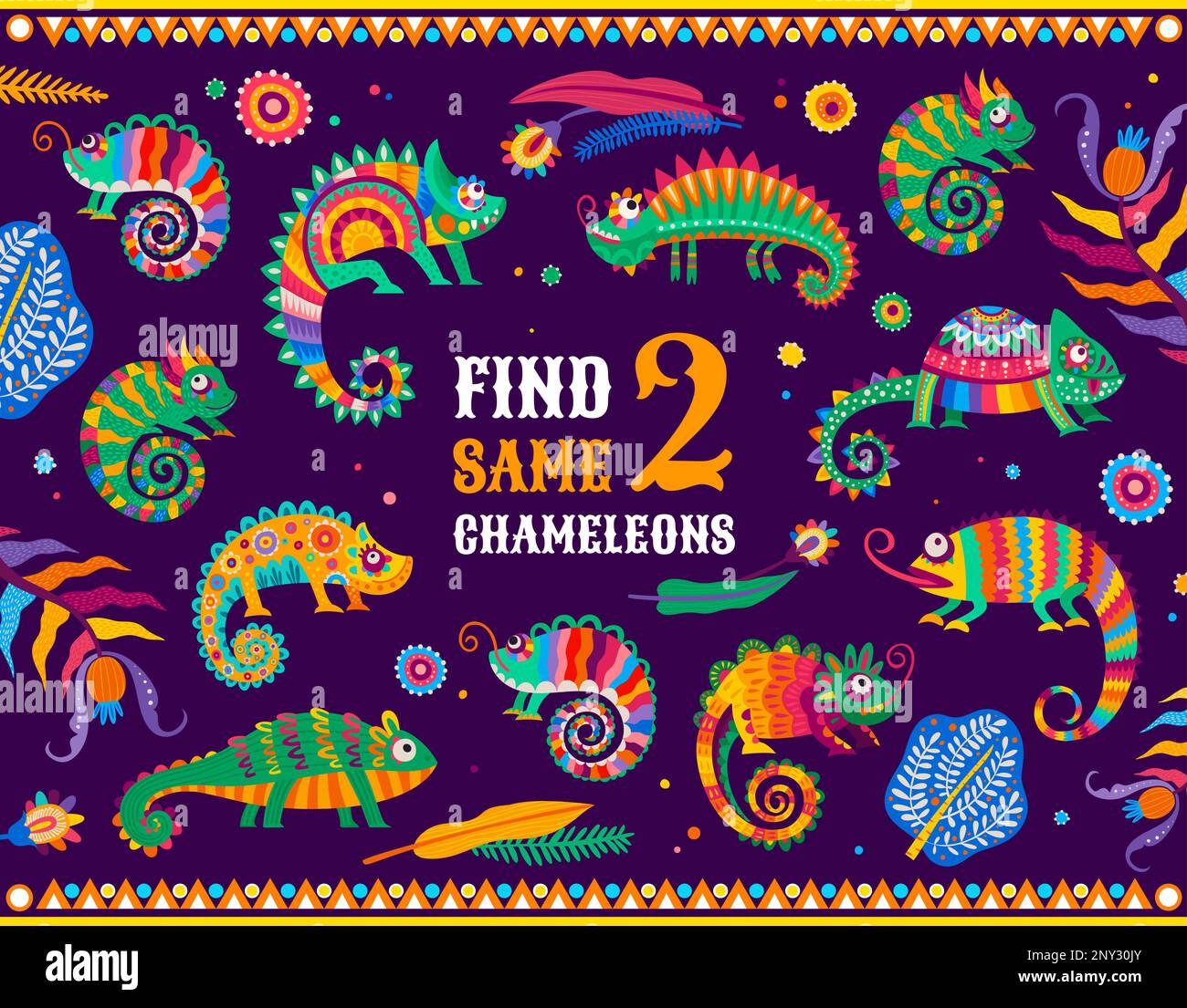 Family of reptiles Stock Vector Images - Alamy