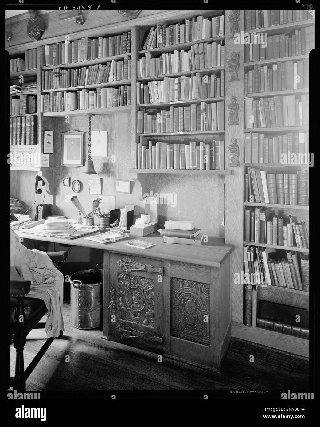 Carnegie library interior Black and White Stock Photos & Images - Alamy