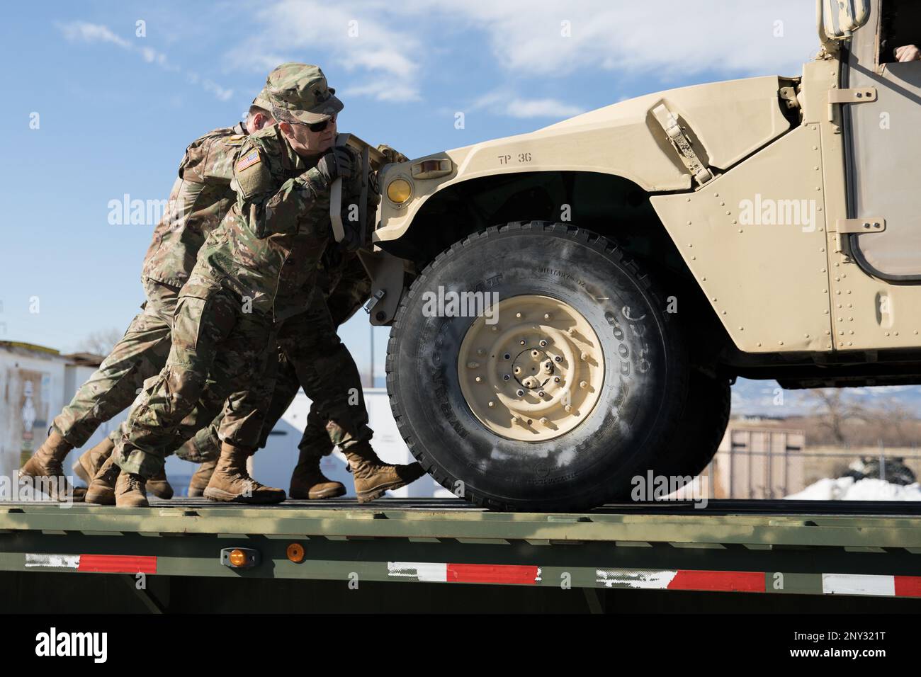 U.S. Army Reserve Sgt. Charles Carroll, an Army Motor Transport ...
