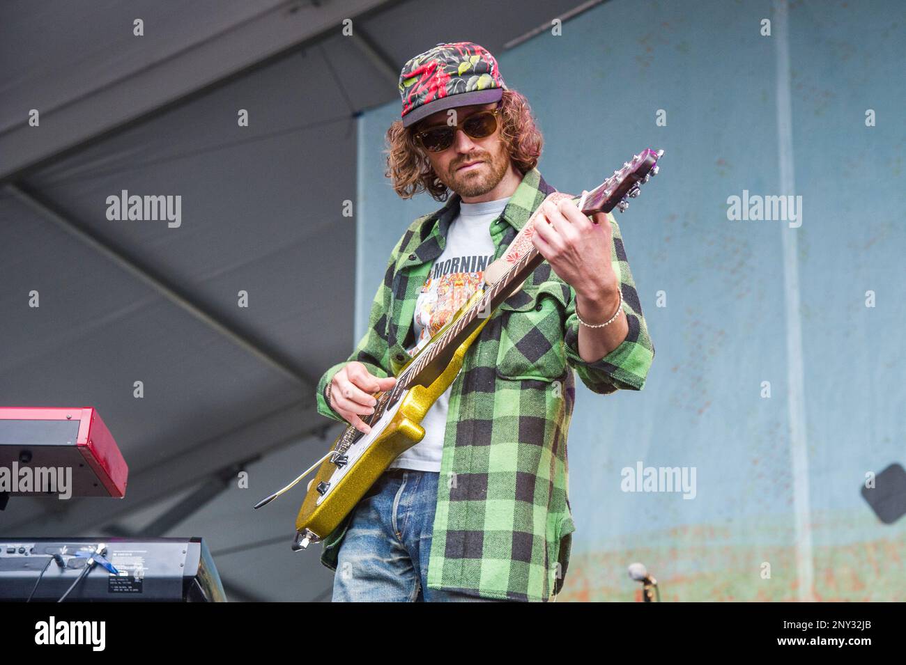 Matthan Minster of Cage The Elephant performs during the Pilgrimage ...