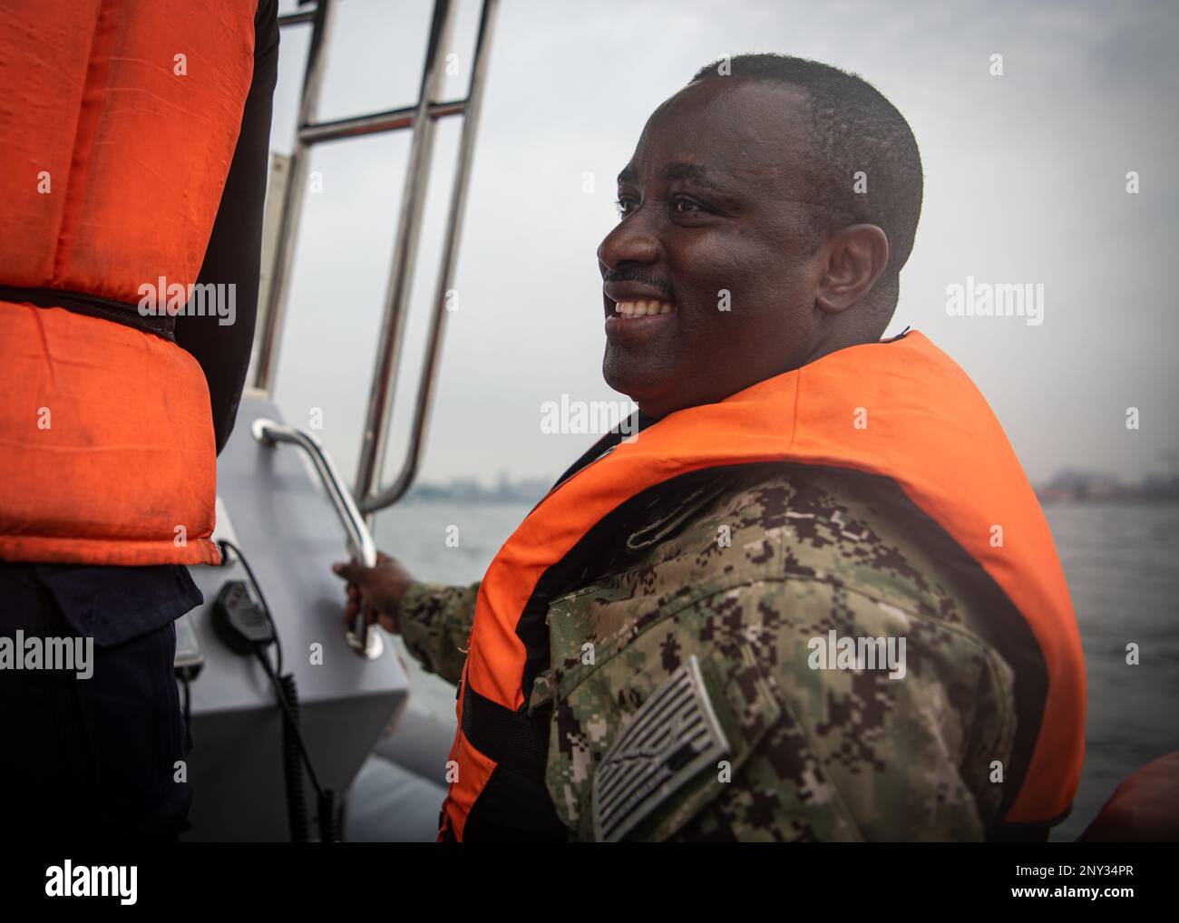 230130-N-DK722-1015 (Jan. 30, 2023) LAGOS, Nigeria – Lt. Victor ...