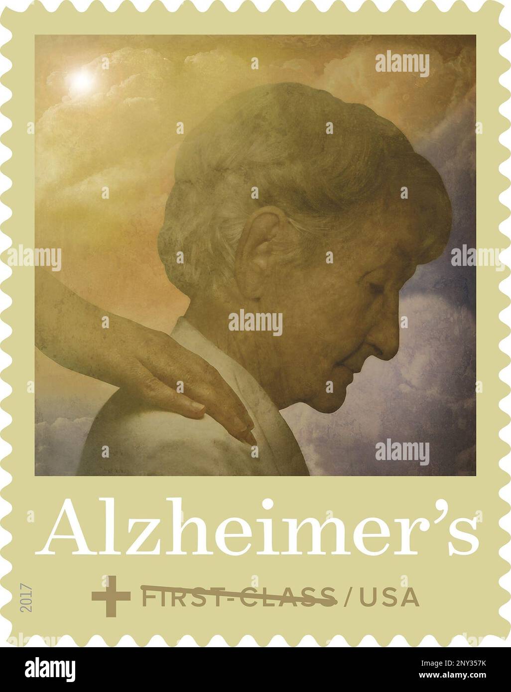 This image released by the United States Postal Service shows the ...