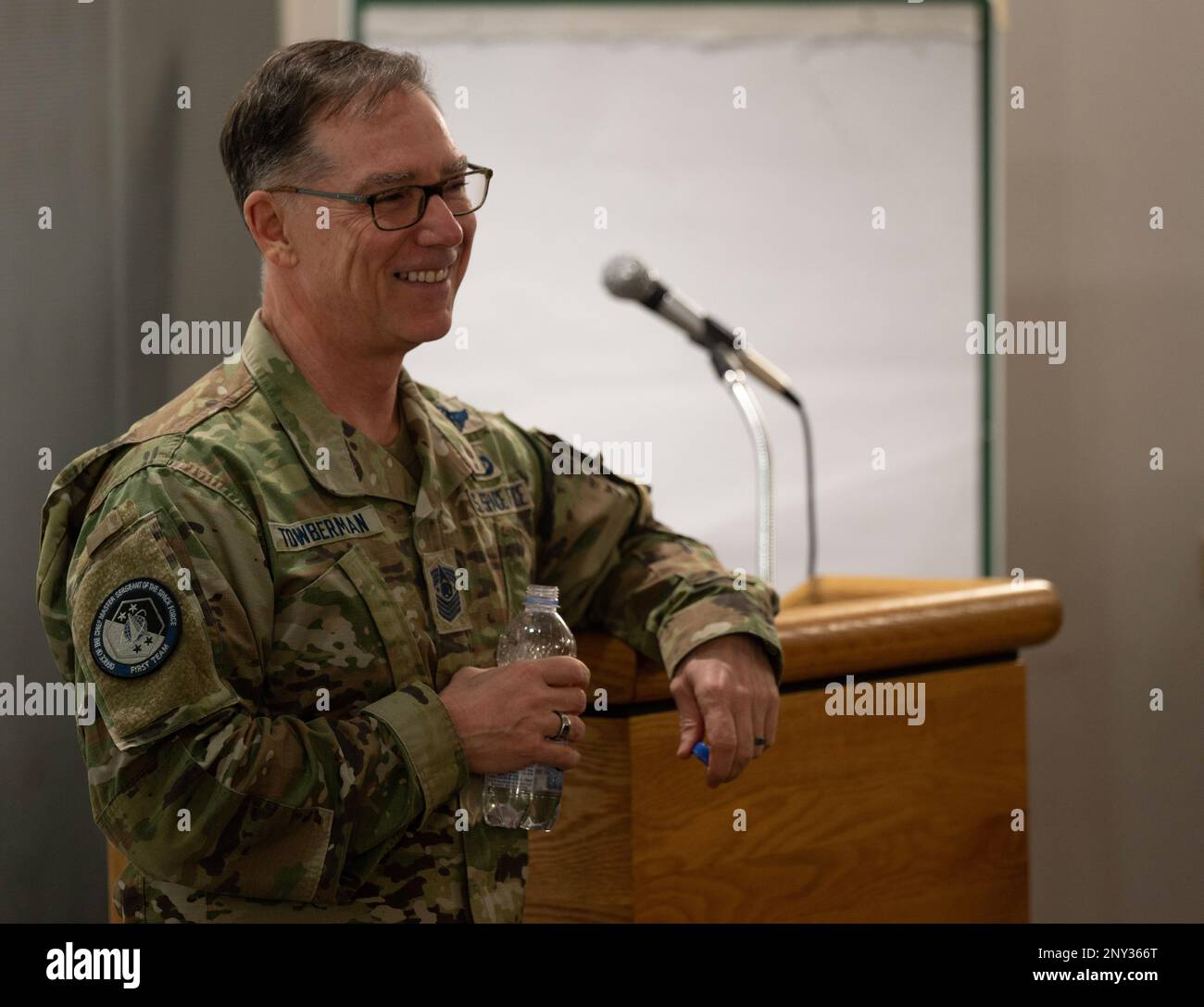 RAMSTEIN AIR BASE, Germany - Chief Master Sergeant of the Space Force ...
