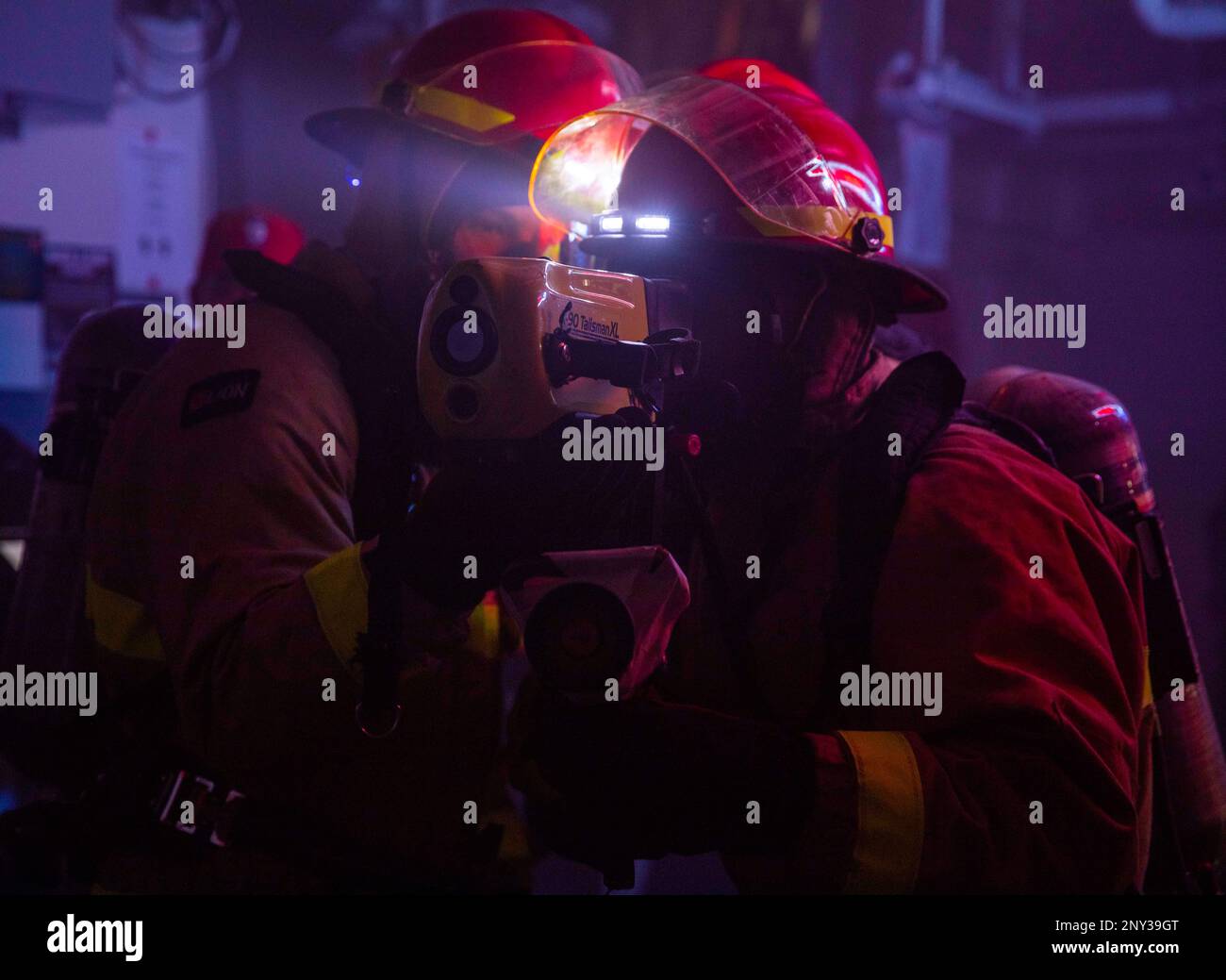 230120-N-XK047-1158 Damage Controlman 3rd Class Proy Royal, left ...