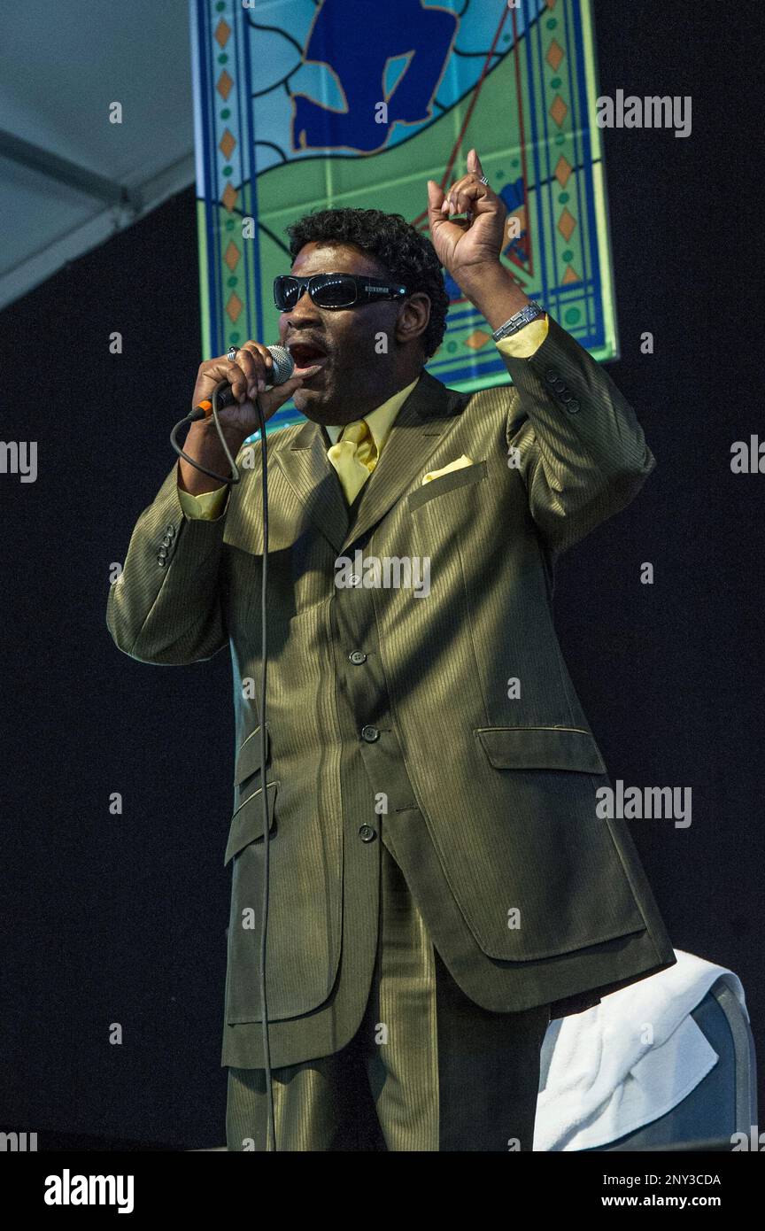 Paul Beasley of The Blind Boys of Alabama performs during the New ...