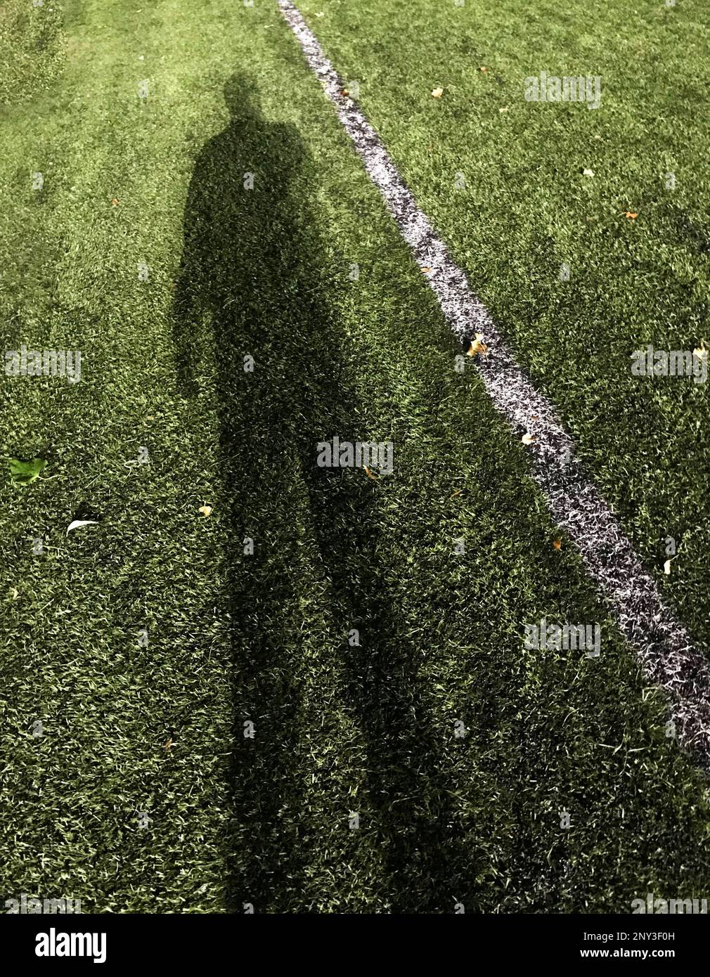 Soccer football shadows shadow hi-res stock photography and images - Alamy